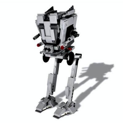 LEGO AT-ST Walker Instructions - BadCatBricks.com