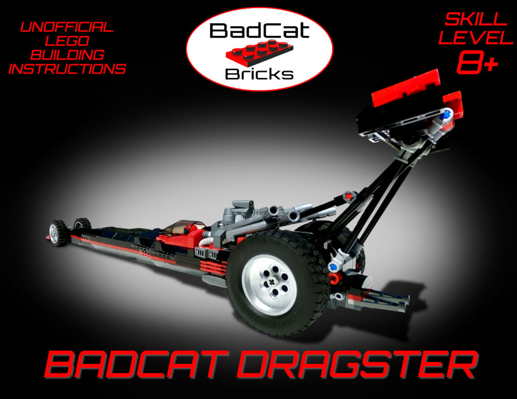 LEGO Dragster Building Instructions - BadCatBricks.com