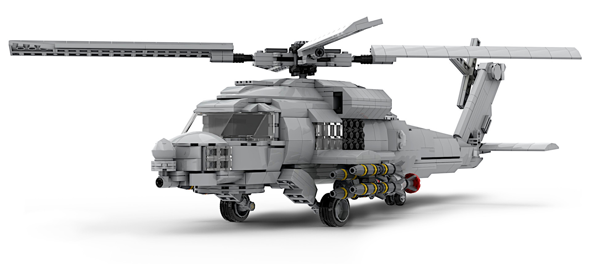 LEGO MH-60R SEAHAWK INSTRUCTIONS - BadCatBricks.com