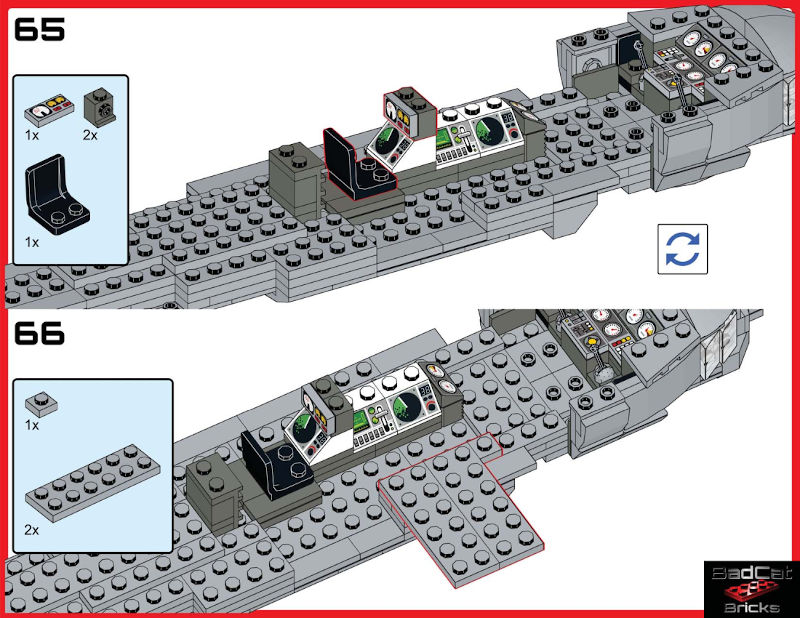 LEGO MH-60R SEAHAWK INSTRUCTIONS - BadCatBricks.com